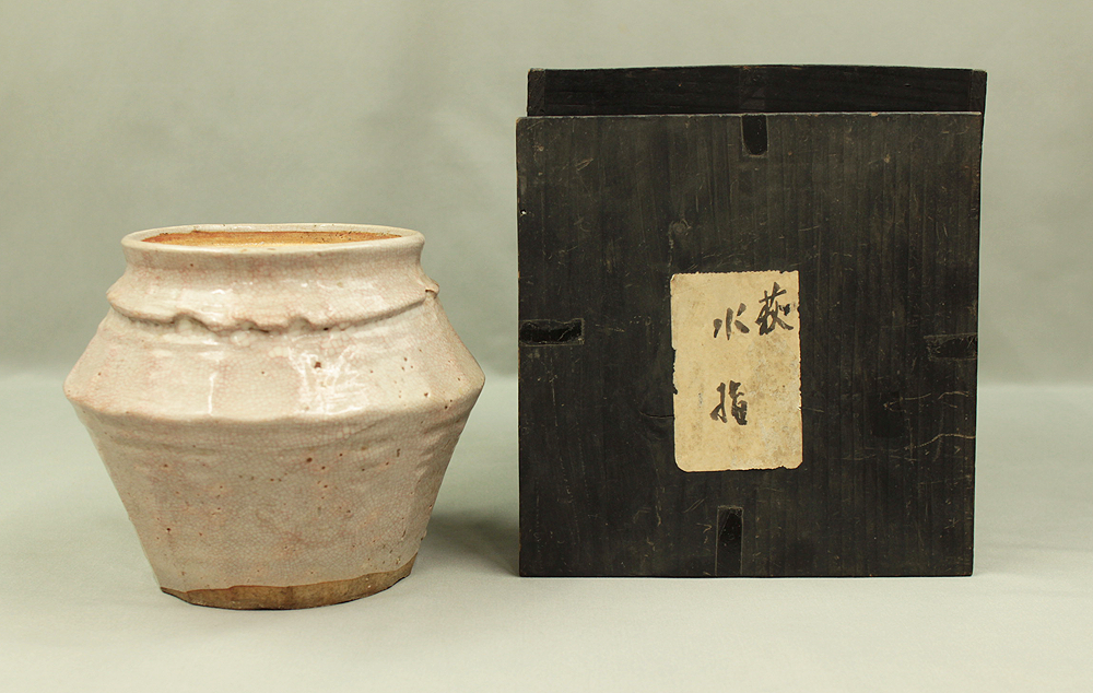 Hagi ware 'Mizusashi' Water Container Japanese tea-ceremony utensil VA ...